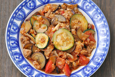 【きょうの料理】蒸し焼きなすとトマトのカレー風味のレシピ 上田淳子さんのナス＆トマト料理 - beautiful-world